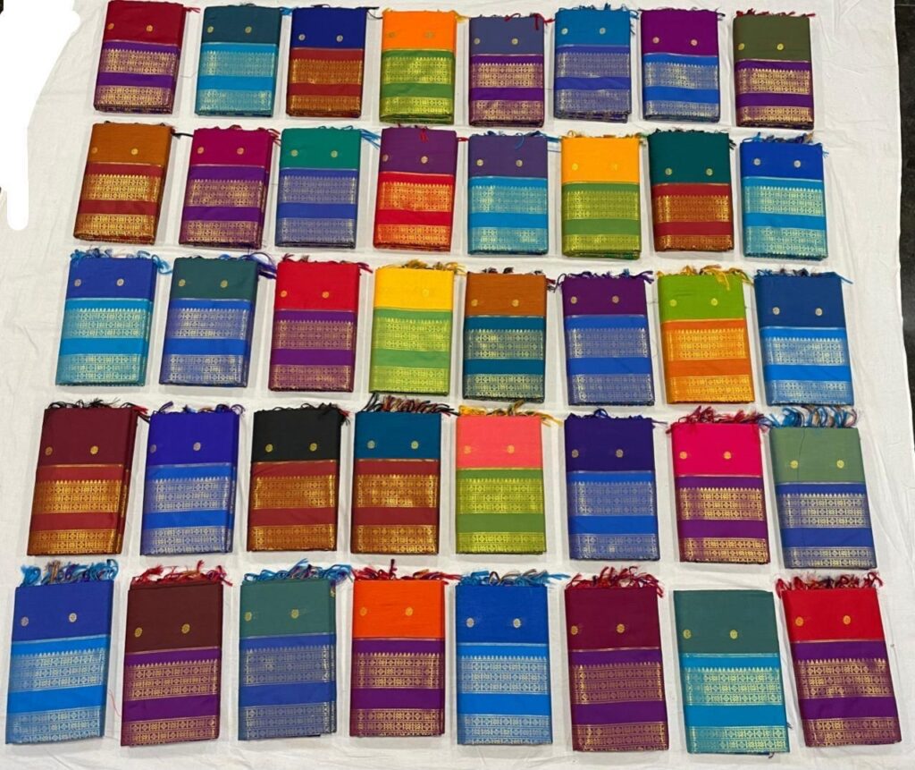 Narayan Peth Saree - Elegant Traditional Wear | Rugved Collection