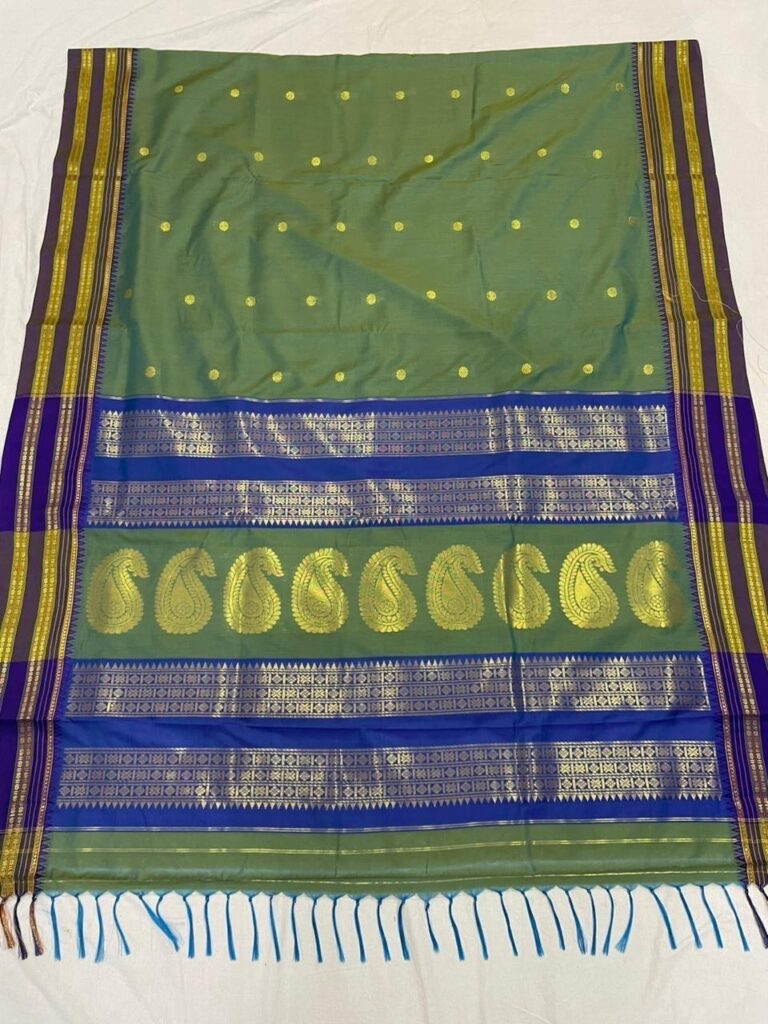 Narayan Peth Saree - Elegant Traditional Wear | Rugved Collection