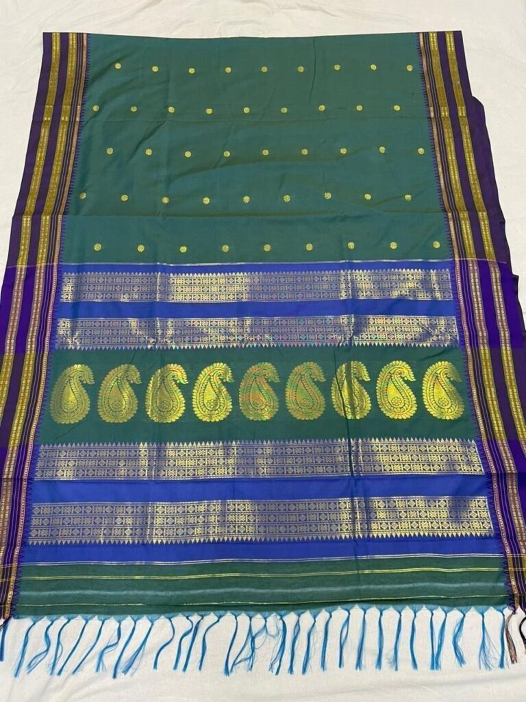 Narayan Peth Saree - Elegant Traditional Wear | Rugved Collection
