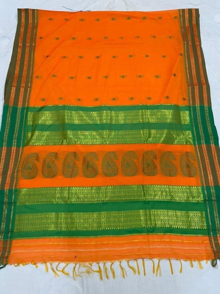 Narayan Peth Saree - Elegant Traditional Wear | Rugved Collection