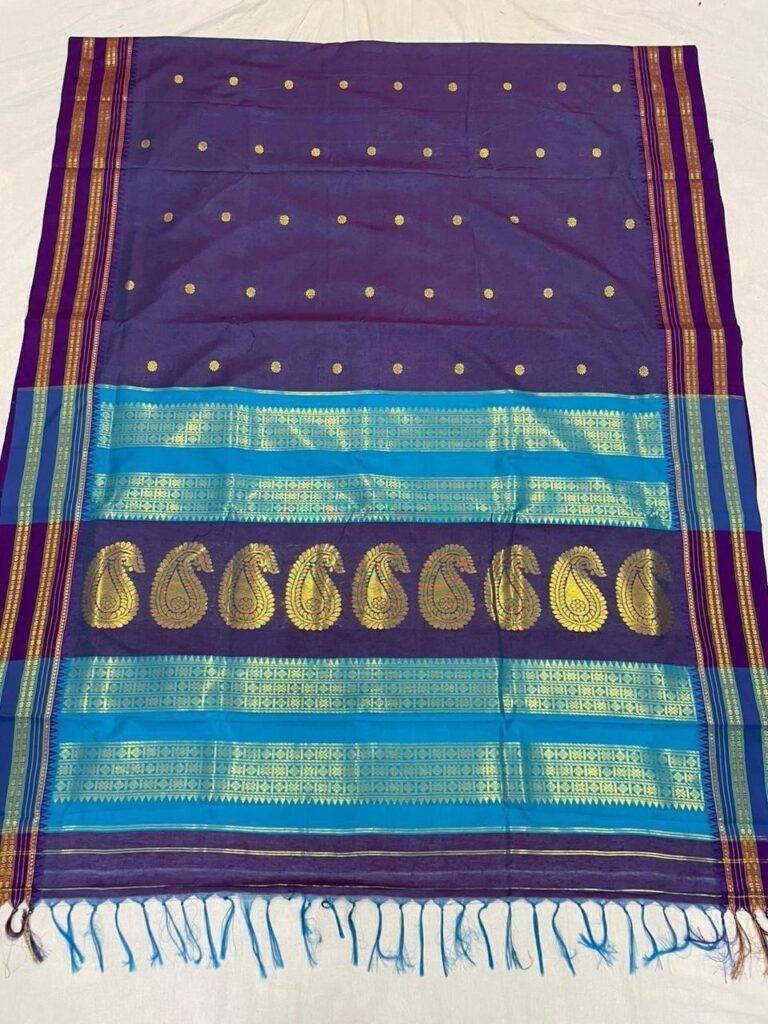 Narayan Peth Saree - Elegant Traditional Wear | Rugved Collection