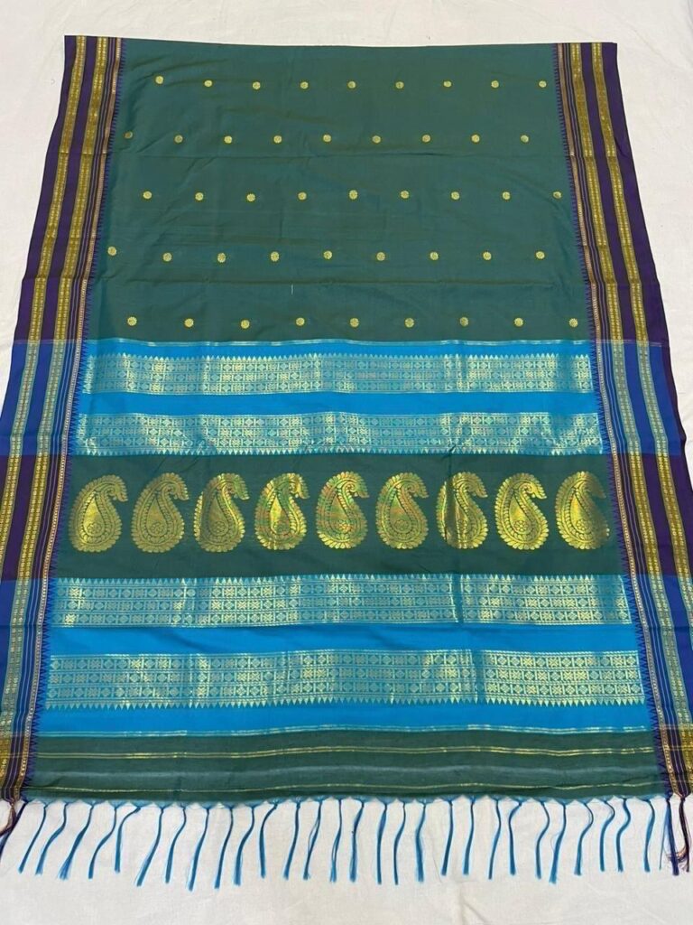 Narayan Peth Saree - Elegant Traditional Wear | Rugved Collection