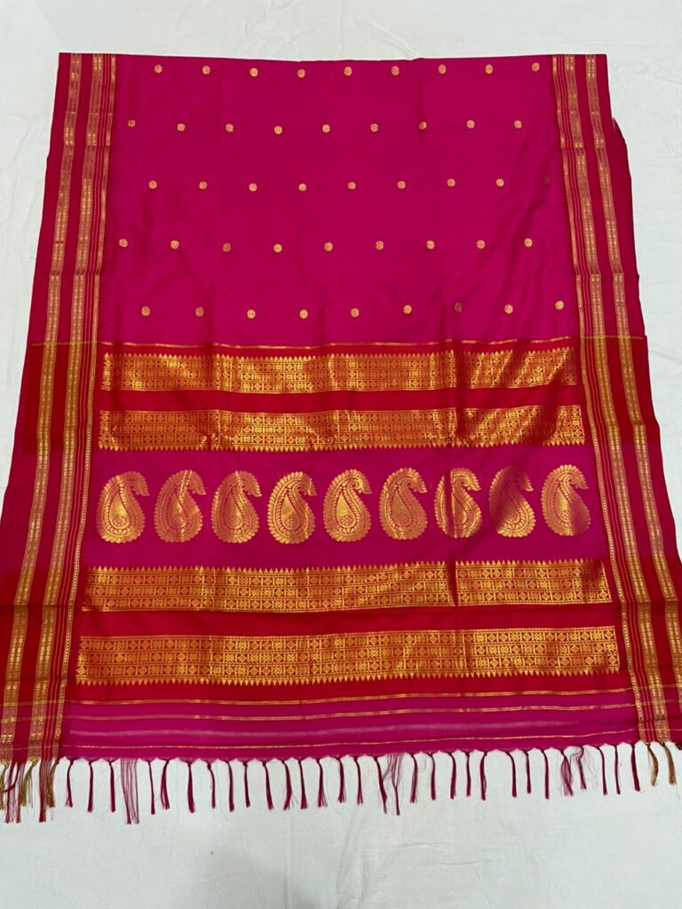 Narayan Peth Saree - Elegant Traditional Wear | Rugved Collection