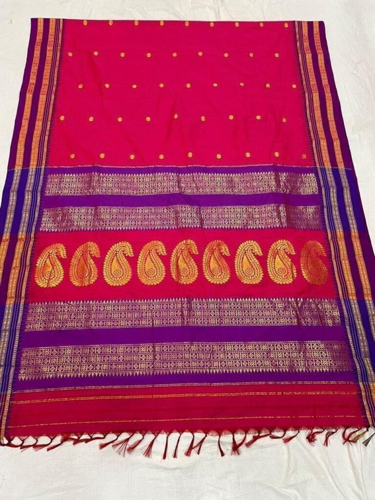 Narayan Peth Saree - Elegant Traditional Wear | Rugved Collection