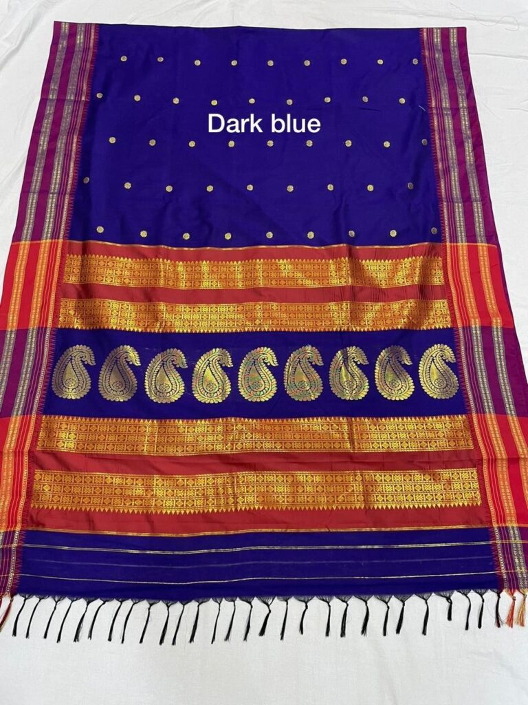 Narayan Peth Saree - Elegant Traditional Wear | Rugved Collection