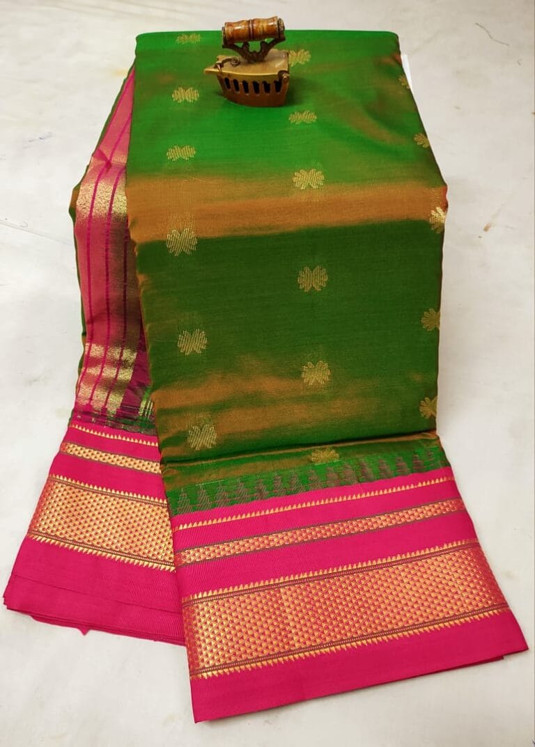 Irkal Semi Paithani Saree | Elegant Traditional Attire - Traditional ...
