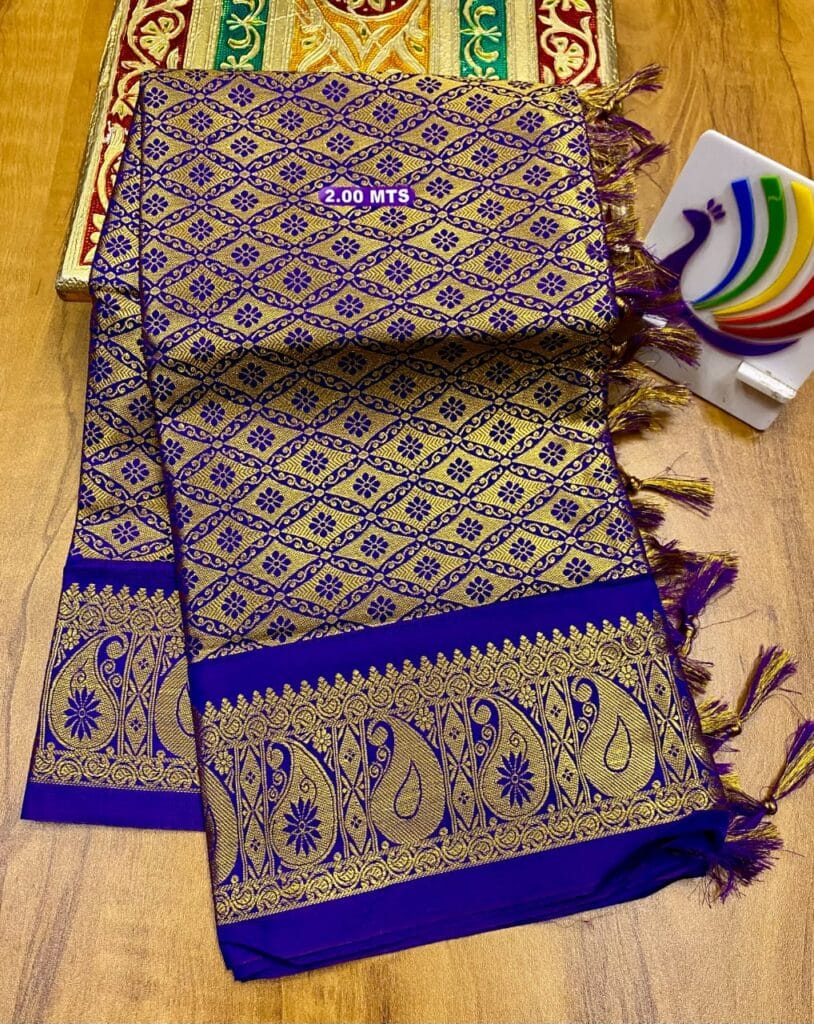 Paithani Shela for Bride | Elegant Bridal Drape Collection ...