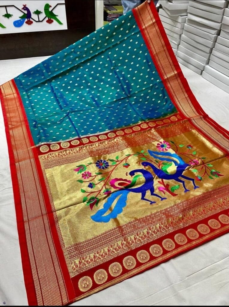 Rama Color Special Kadiyal Paithani