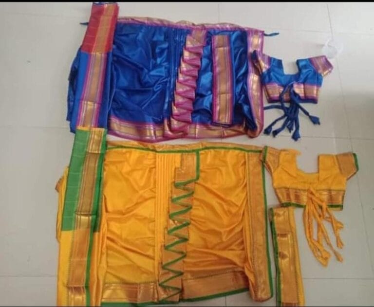 Mahalaxmi gauri readymade nauvari saree (Copy)